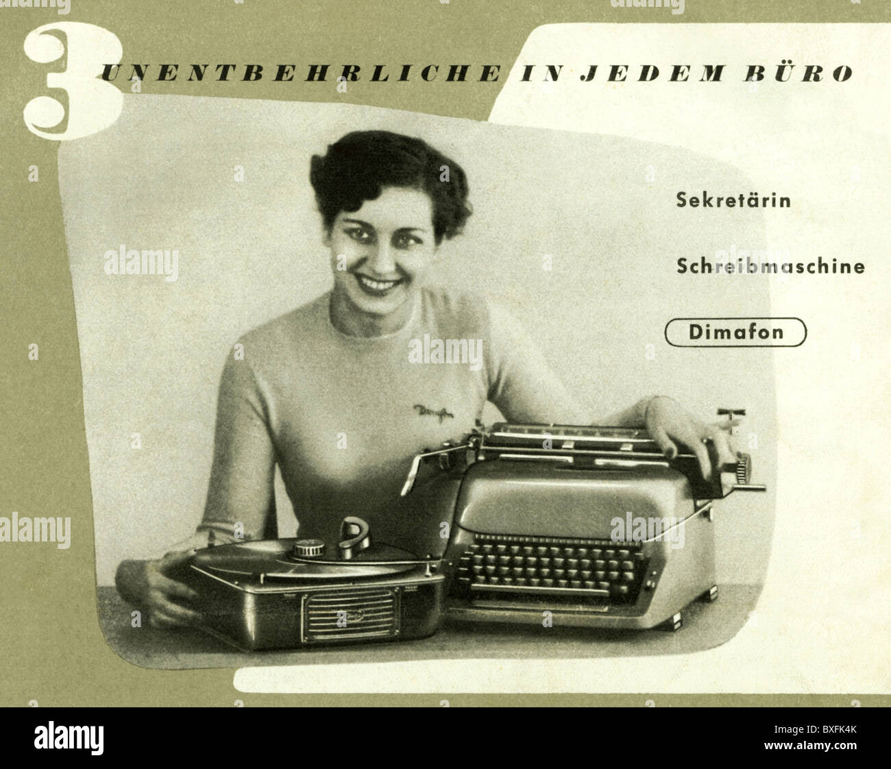 Typewriter 1950s hi-res stock photography and images - Alamy