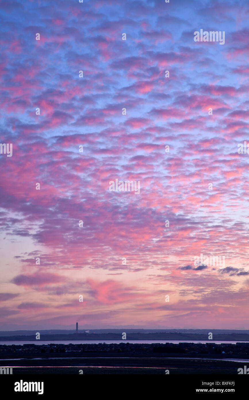 Altocumulus after Sunset Stock Photo - Alamy