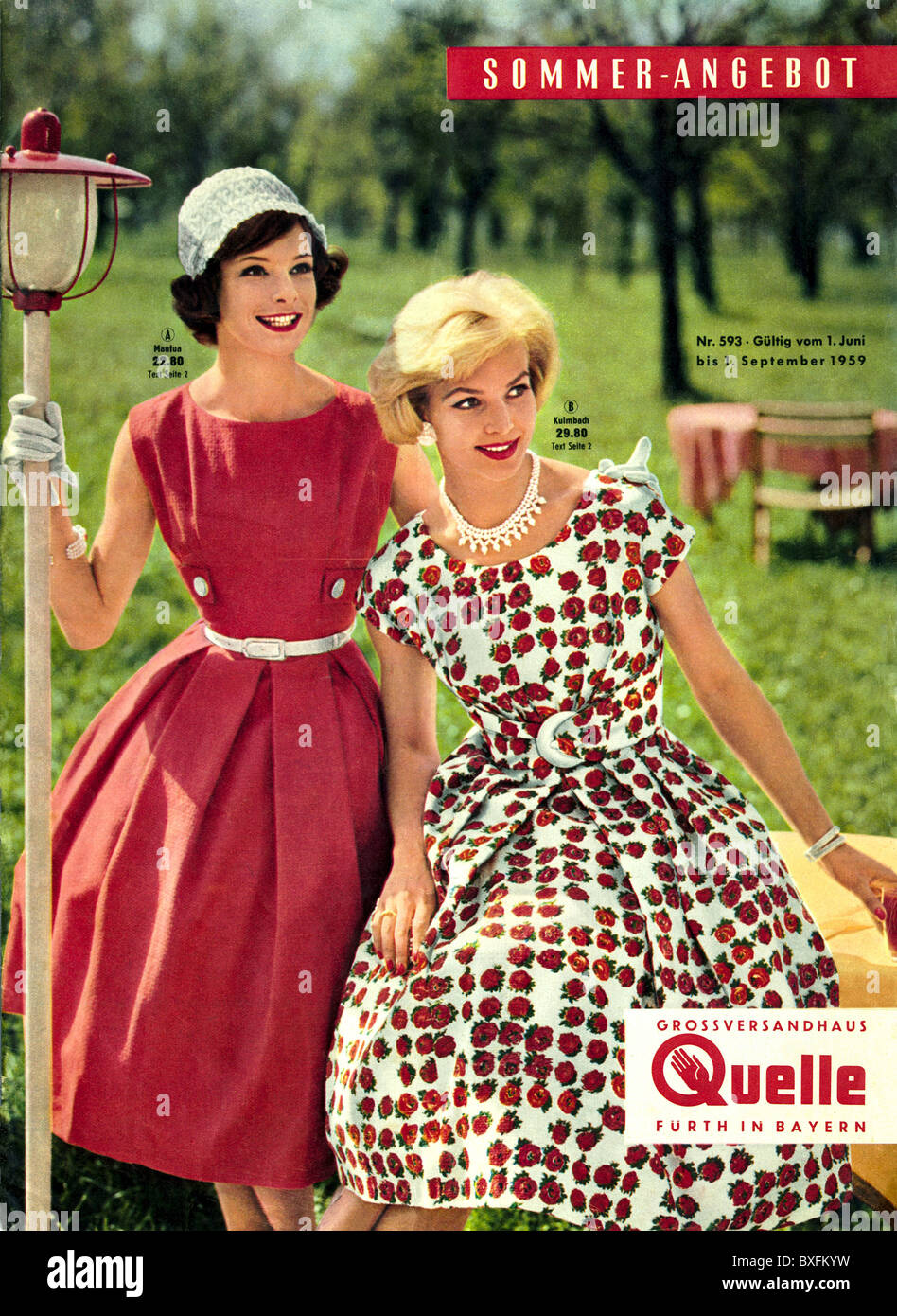 trade, catalogues & flysheets, Quelle catalouge, Germany, 1959 ...