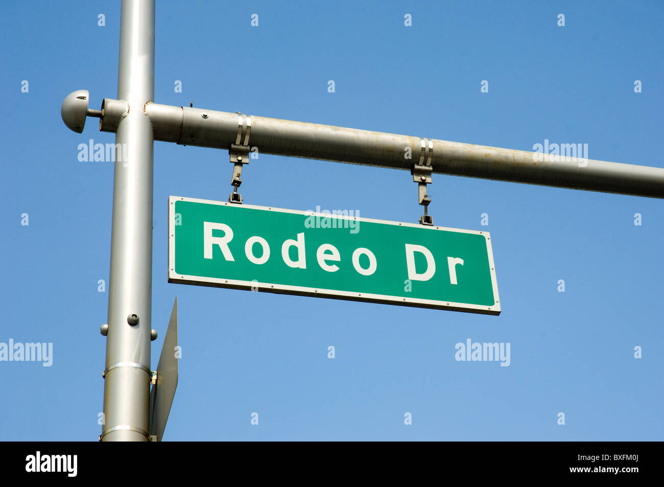 Rodeo Drive sign Stock Photo - Alamy
