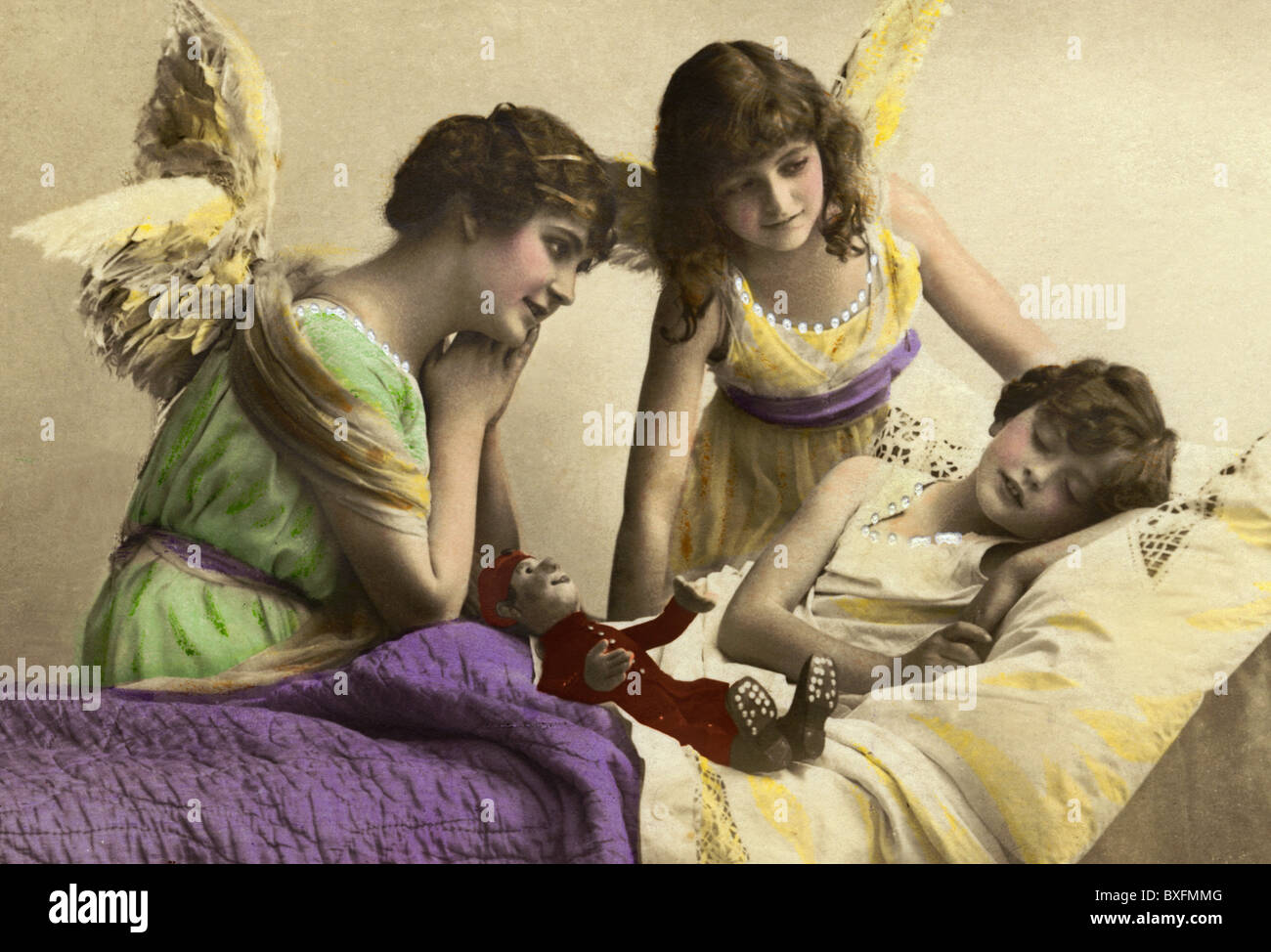 Home Décor Decorative Pillows Home & Living Guardian Angel With A ...