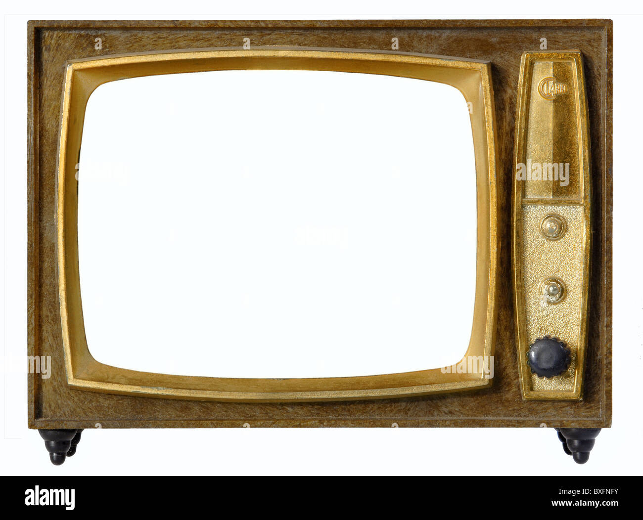 1960s television sets Cut Out Stock Images & Pictures - Alamy