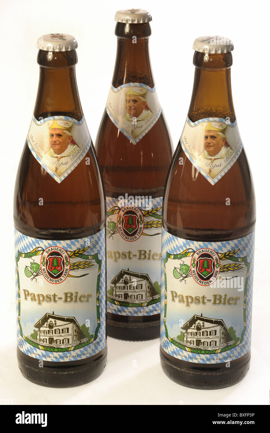 food and beverages, pope beer, three bottles, Germany, Additional ...