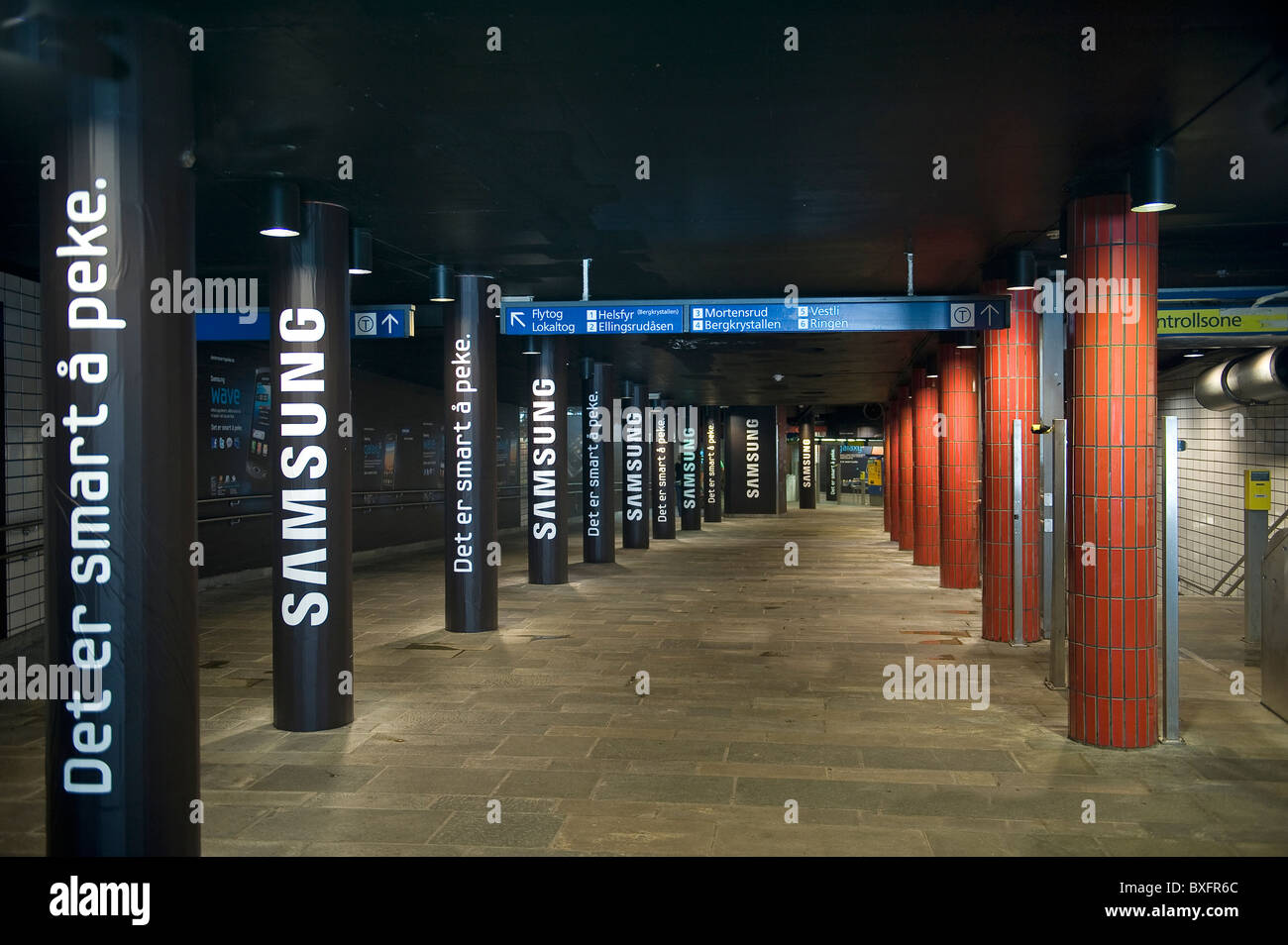 Train Station National Theater Oslo Norway Stock Photo - Alamy