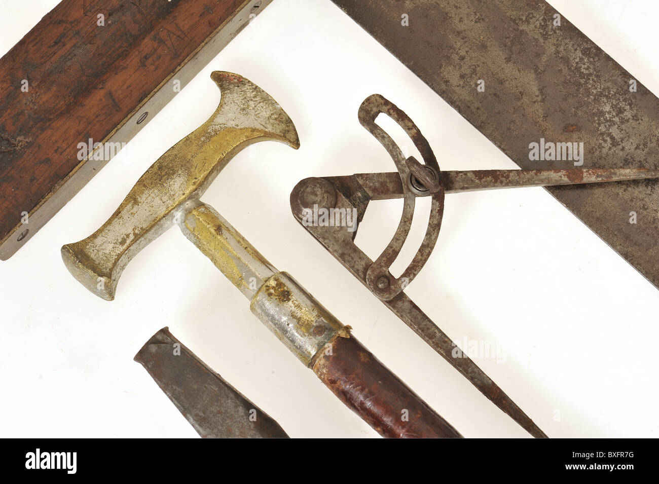 Hammer and compasses hi-res stock photography and images - Alamy