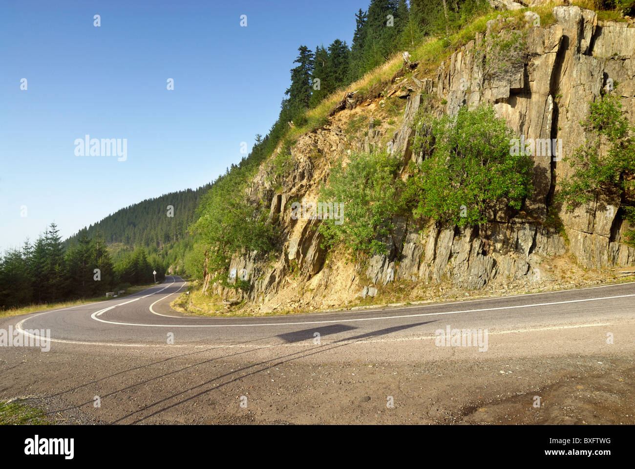 Transfagarasan road, Fagaras Mountains, Romania Stock Photo - Alamy