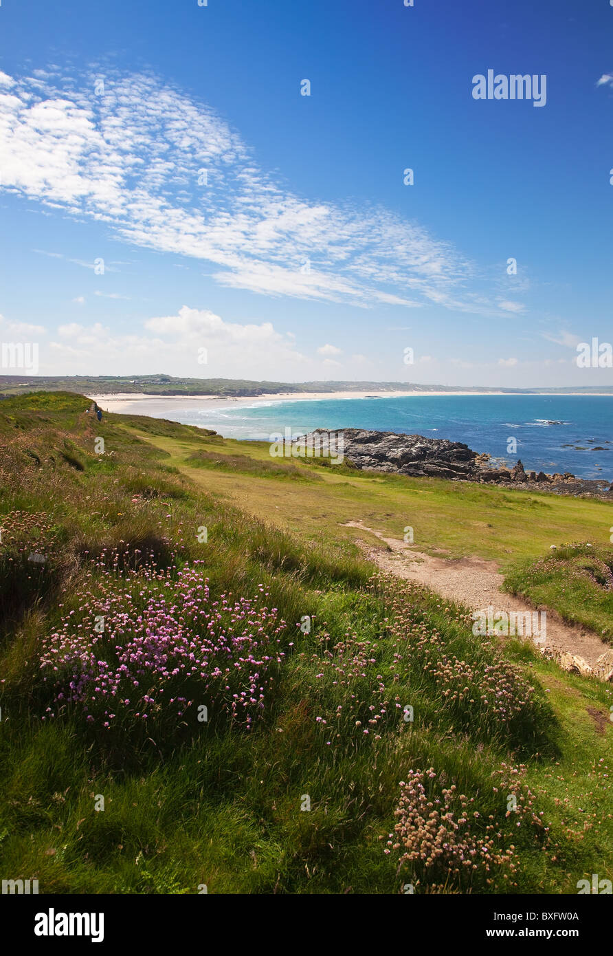 North cornwall coast path hi-res stock photography and images - Alamy