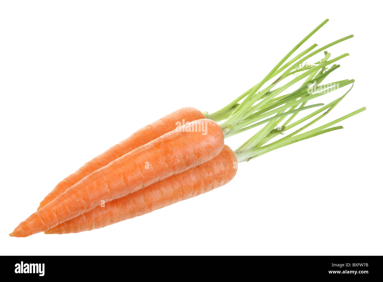 Carrot with stem hi-res stock photography and images - Alamy