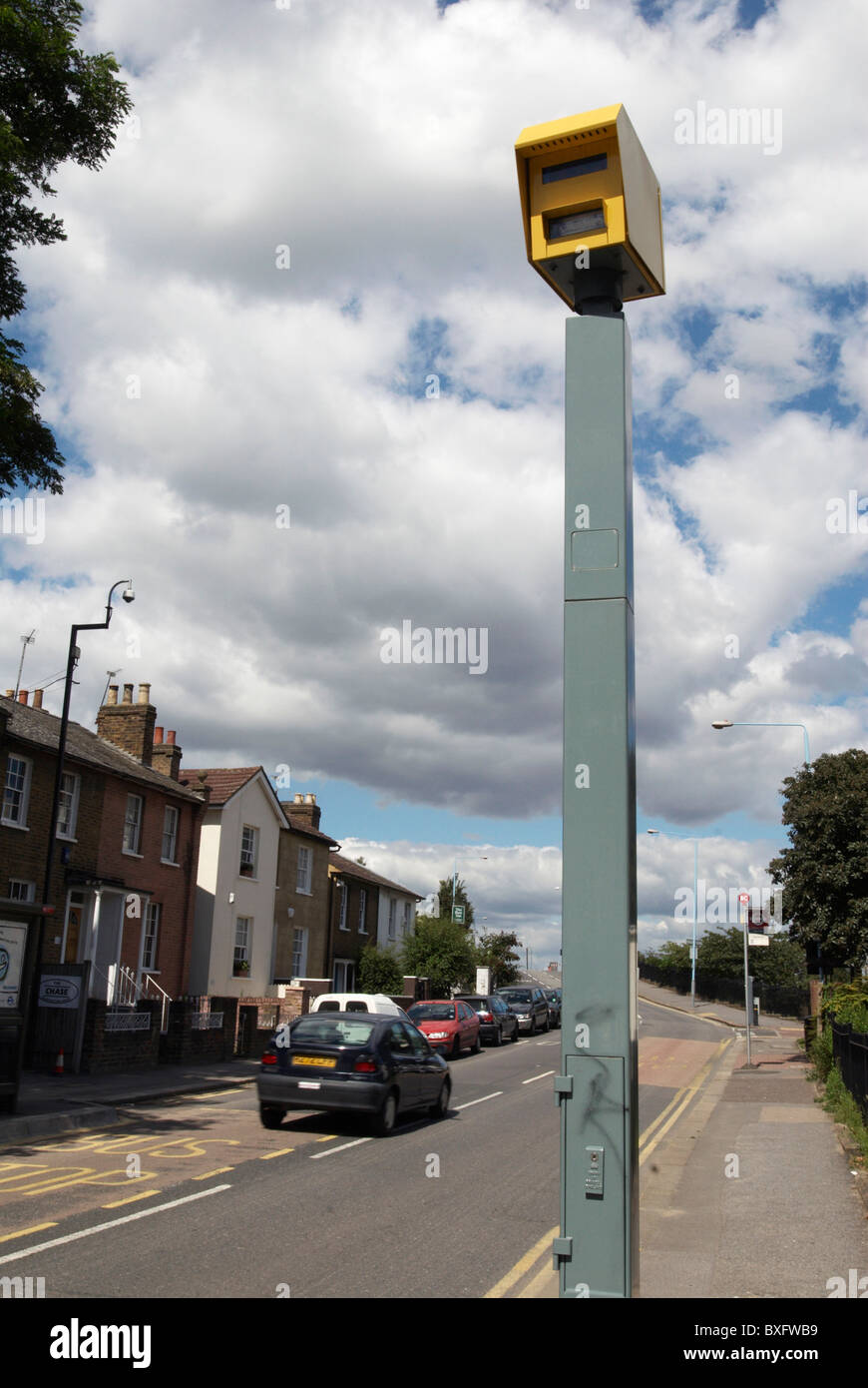 Road speed camera London UK Stock Photo - Alamy