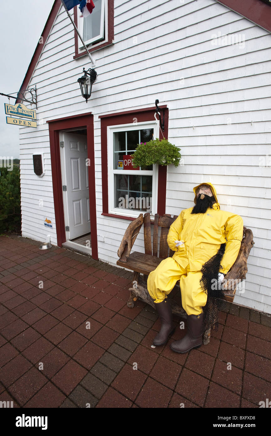 Fort Point Lighthouse, Liverpool, Nova Scotia, Canada Stock Photo - Alamy
