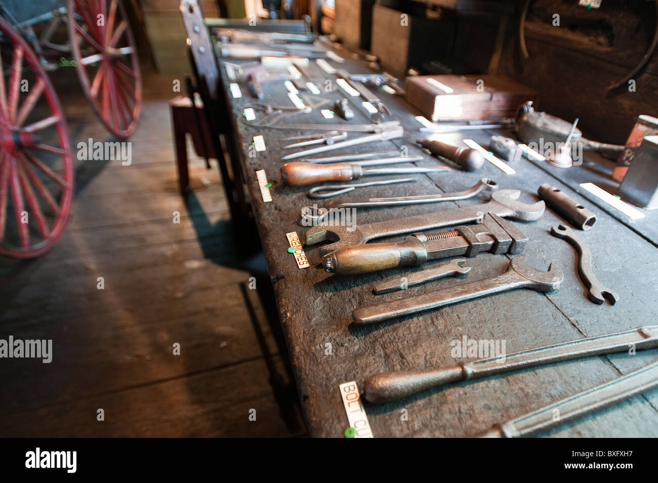 Milton Blacksmith Shop Museum, Milton, Nova Scotia, Canada Stock Photo ...