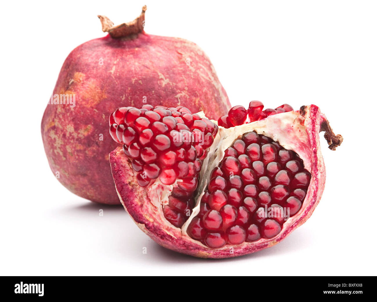 Pomegranate isolated hi-res stock photography and images - Alamy