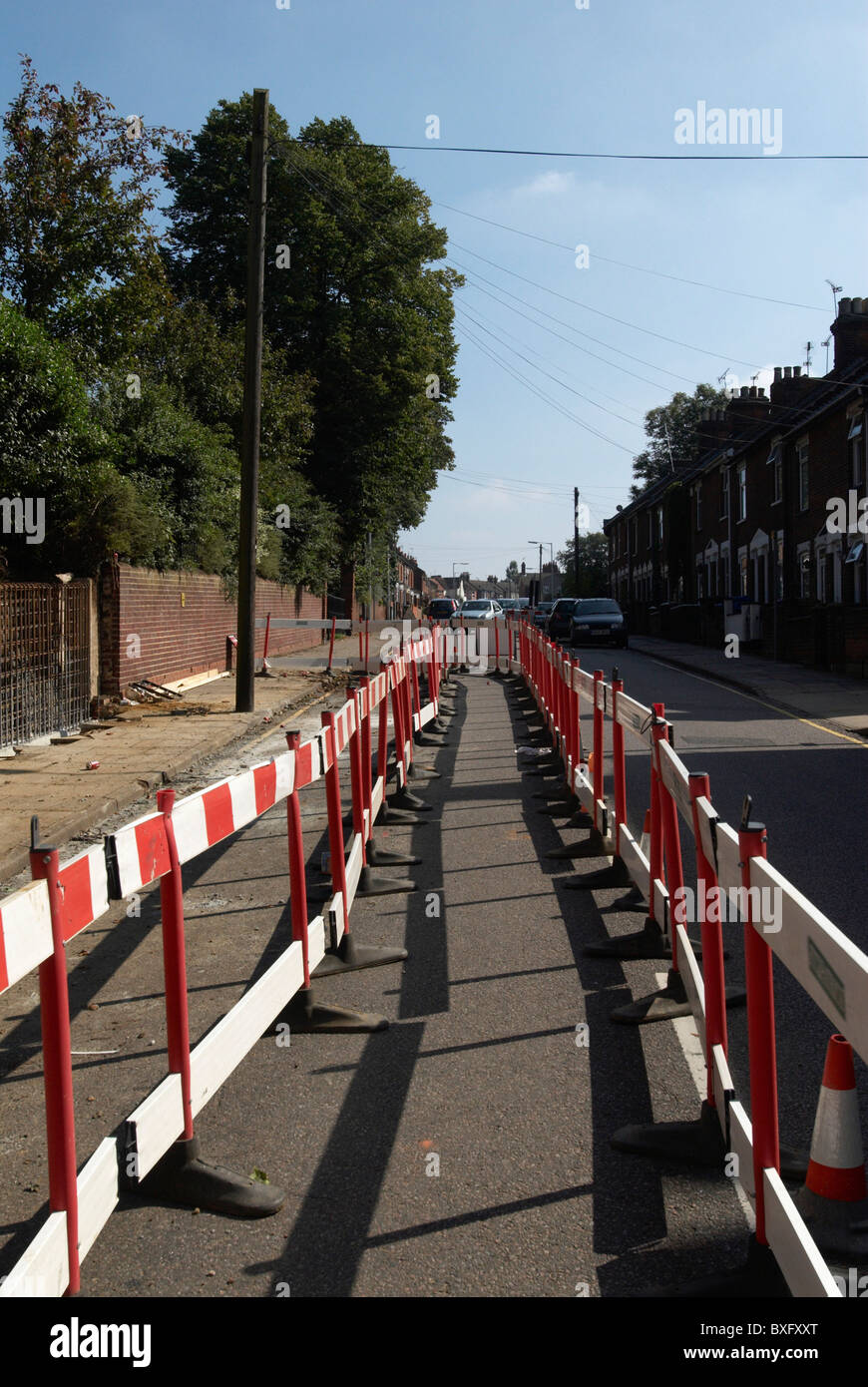Diverted footpath hi-res stock photography and images - Alamy