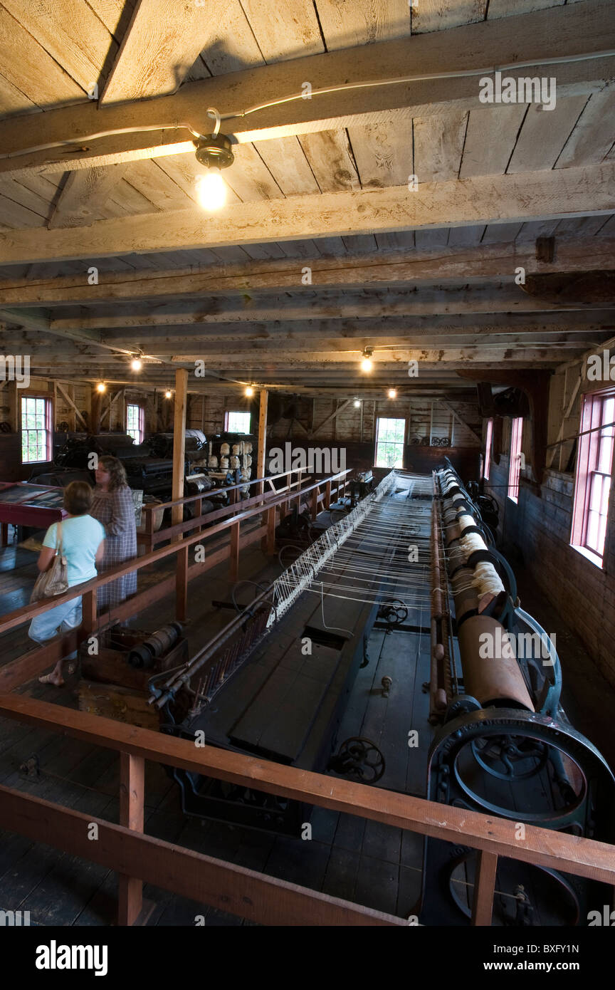 Old Woolen Mill Museum, Barrington, Nova Scotia, Canada Stock Photo - Alamy