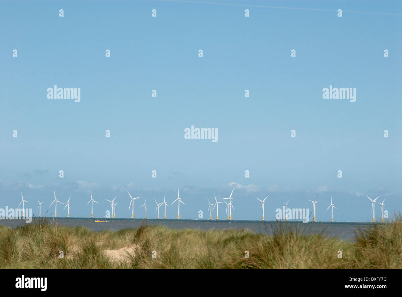 Great yarmouth offshore wind turbines hi-res stock photography and ...