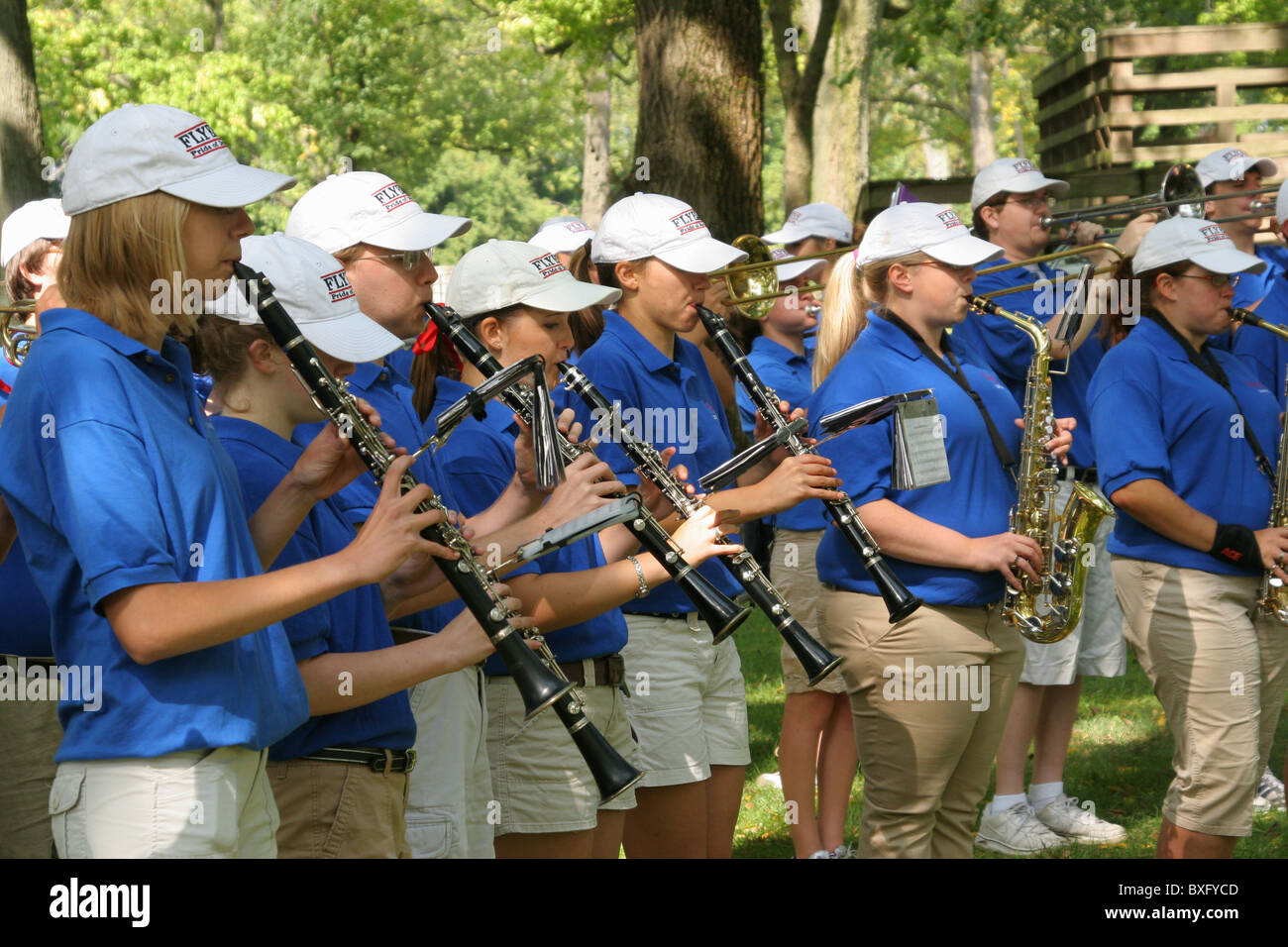 Marching Band Silhouette Clarinet
