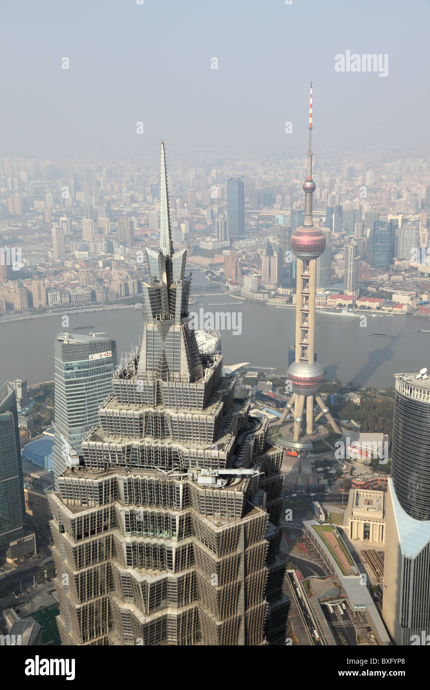 Shanghai aerial hi-res stock photography and images - Alamy