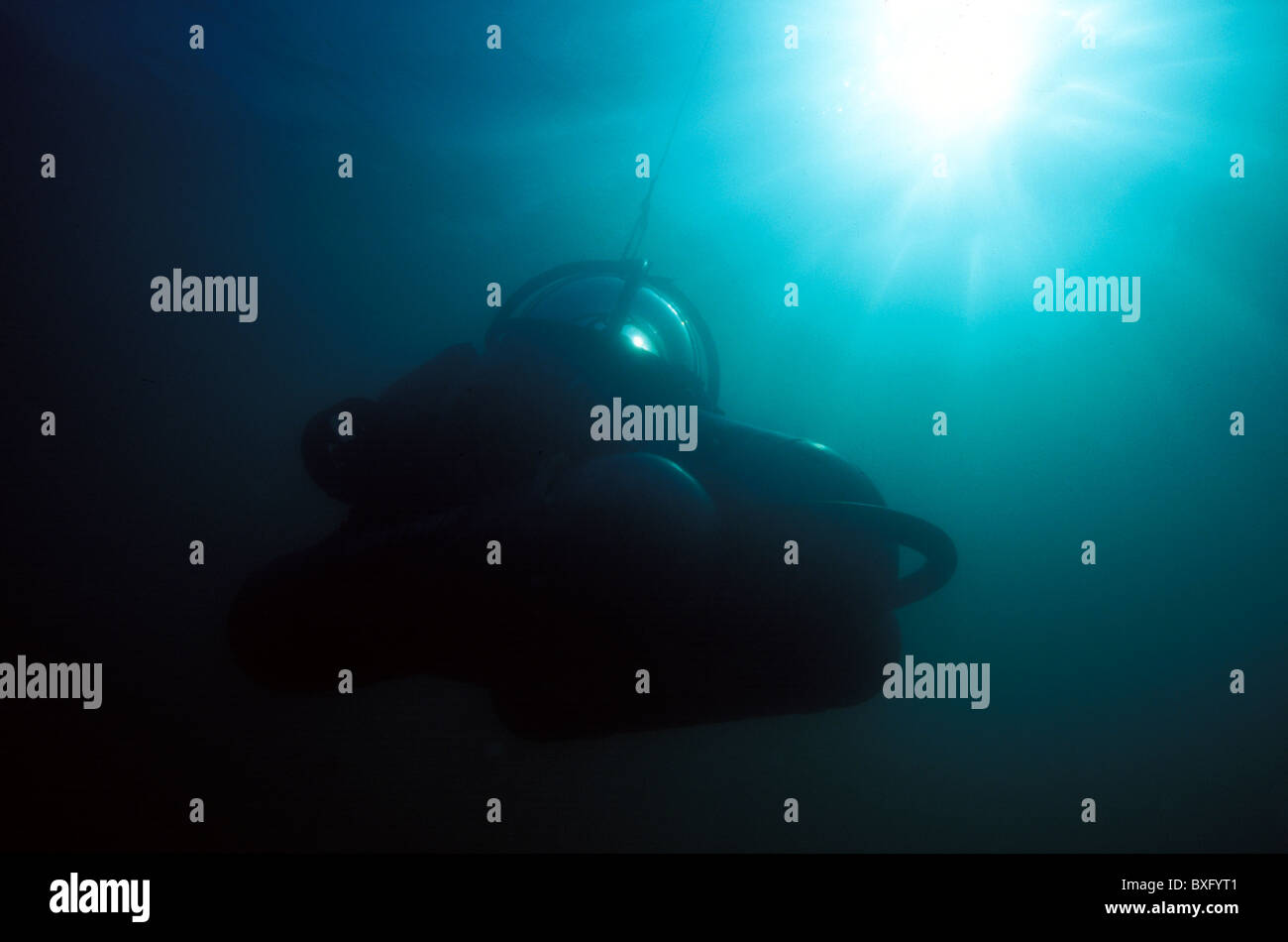 Deep Worker Submersible in Monterey Harbor, California Stock Photo - Alamy