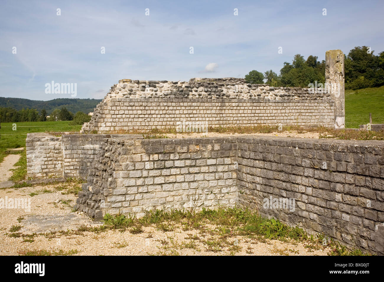 Grienmatt temple, Augusta Raurica, Switzerland Stock Photo - Alamy