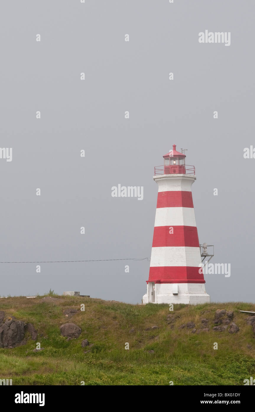 Brier Island Lighthouse, Nova Scotia, Canada Stock Photo - Alamy
