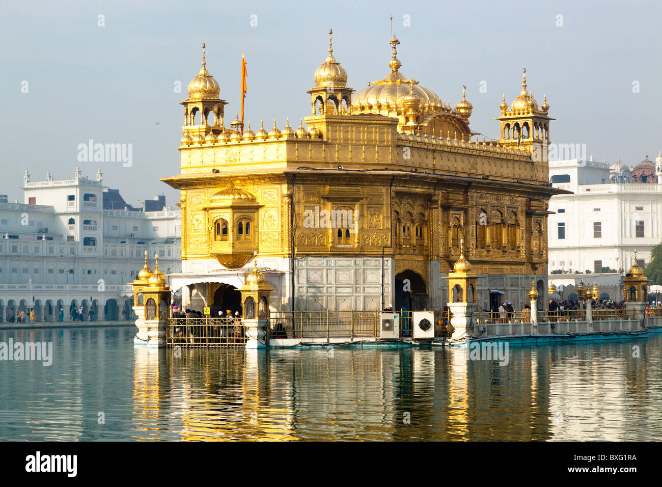 Lake and Golden Temple Stock Photo - Alamy