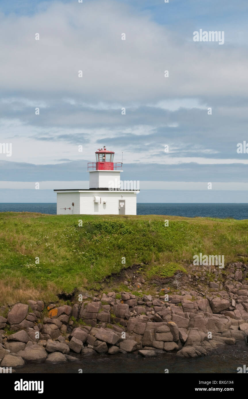 Grand Passage Lighthouse, Brier Island, Nova Scotia, Canada Stock Photo ...