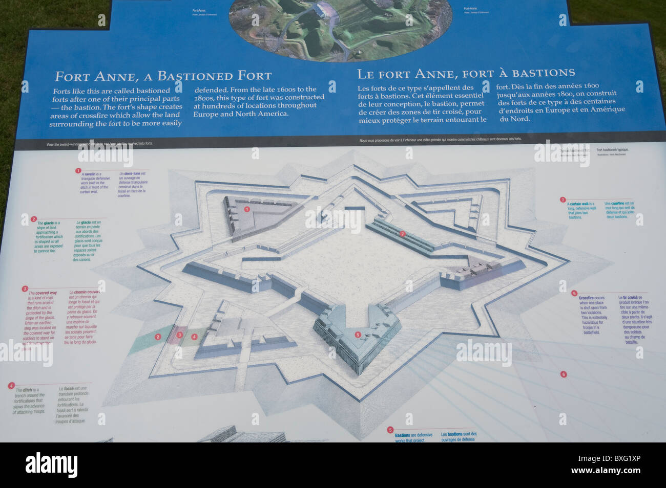 Fort Anne in Annapolis Royal, National Historic Site, Nova Scotia ...