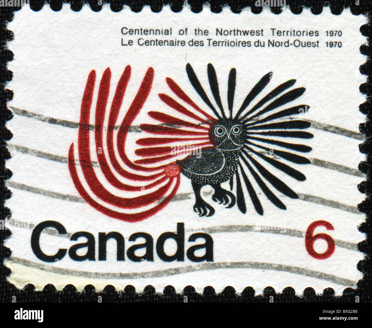 CANADA - CIRCA 1970: A stamp printed in Canada honoring Centennial of ...