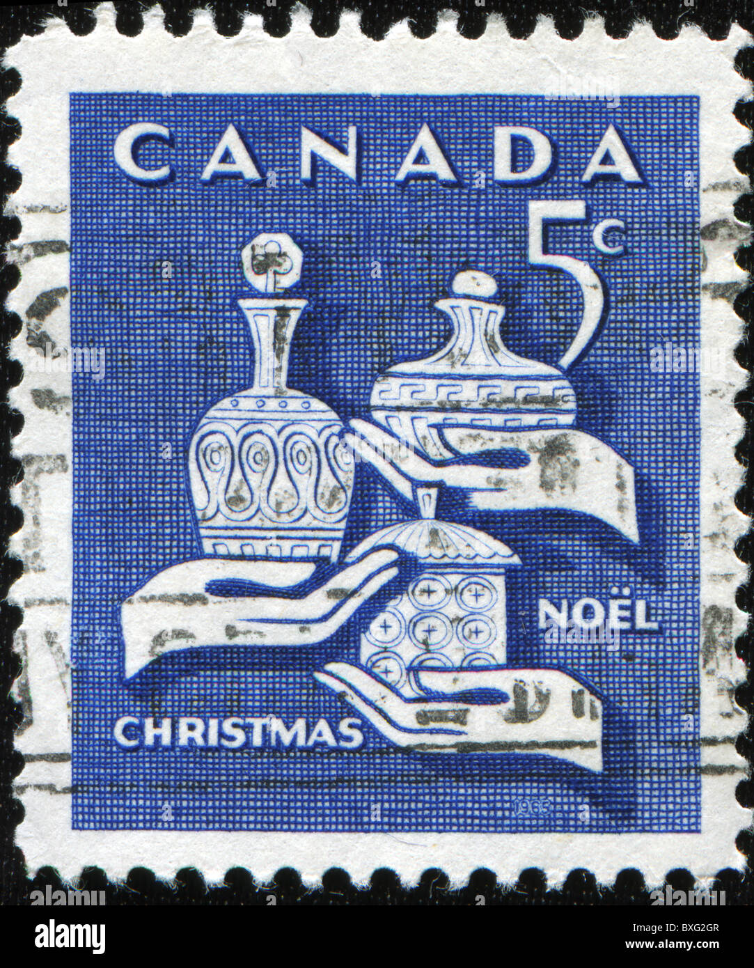Christmas Postage Stamp Canada Stock Photos & Christmas Postage Stamp ...