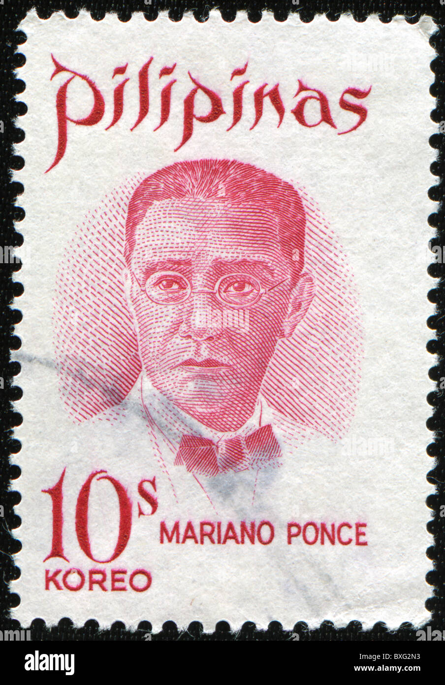 Philippines Postage Stamp Stock Photos & Philippines Postage Stamp ...