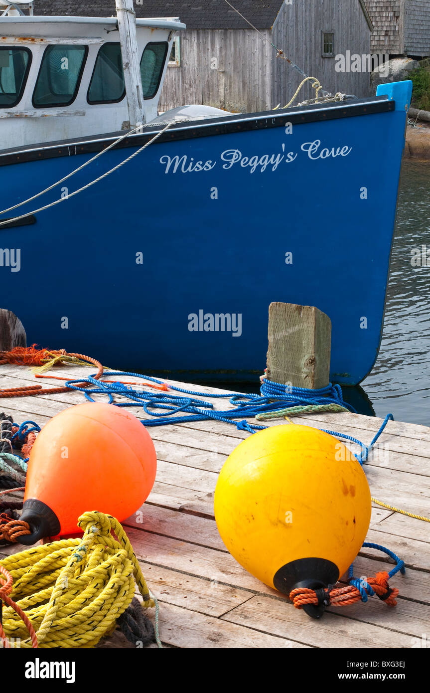 Fishing boat in Peggy's Cove, Nova Scotia, Canada Stock Photo - Alamy