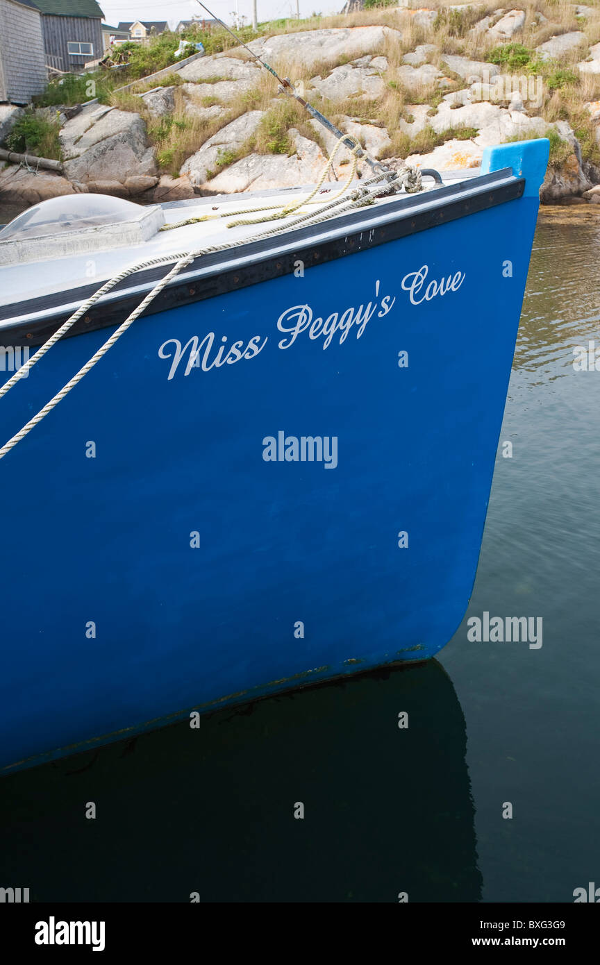 Fishing boat in Peggy's Cove, Nova Scotia, Canada Stock Photo - Alamy