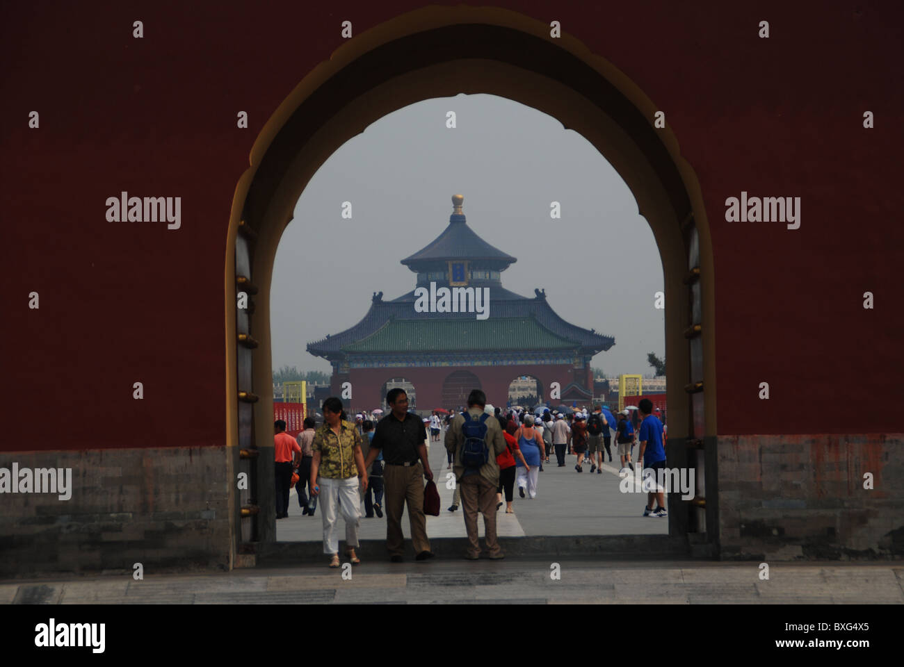 Temple of Heaven, Buildings and Architecture, Beijing, China Stock ...