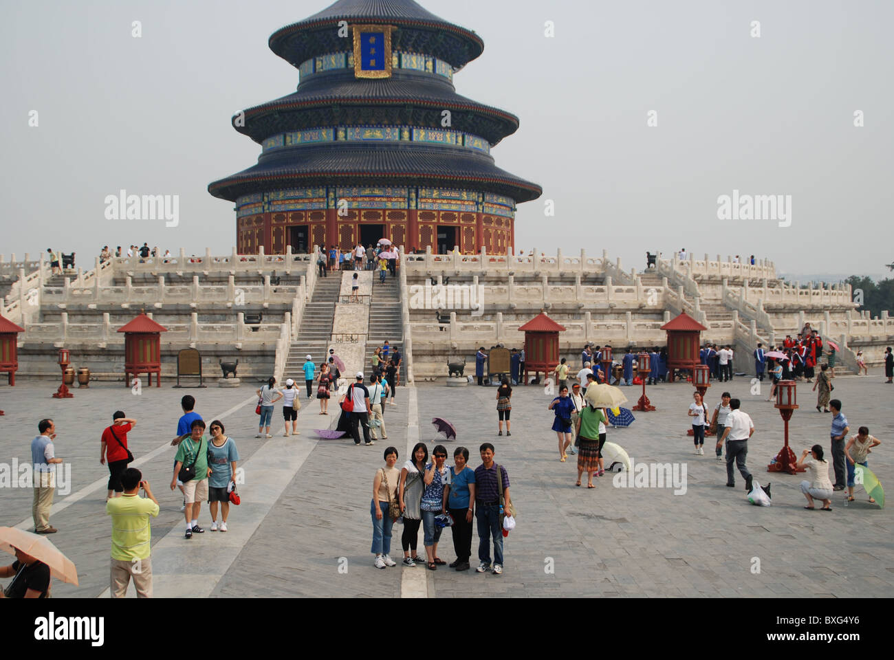 Temple of Heaven, Buildings and Architecture, Beijing, China Stock ...
