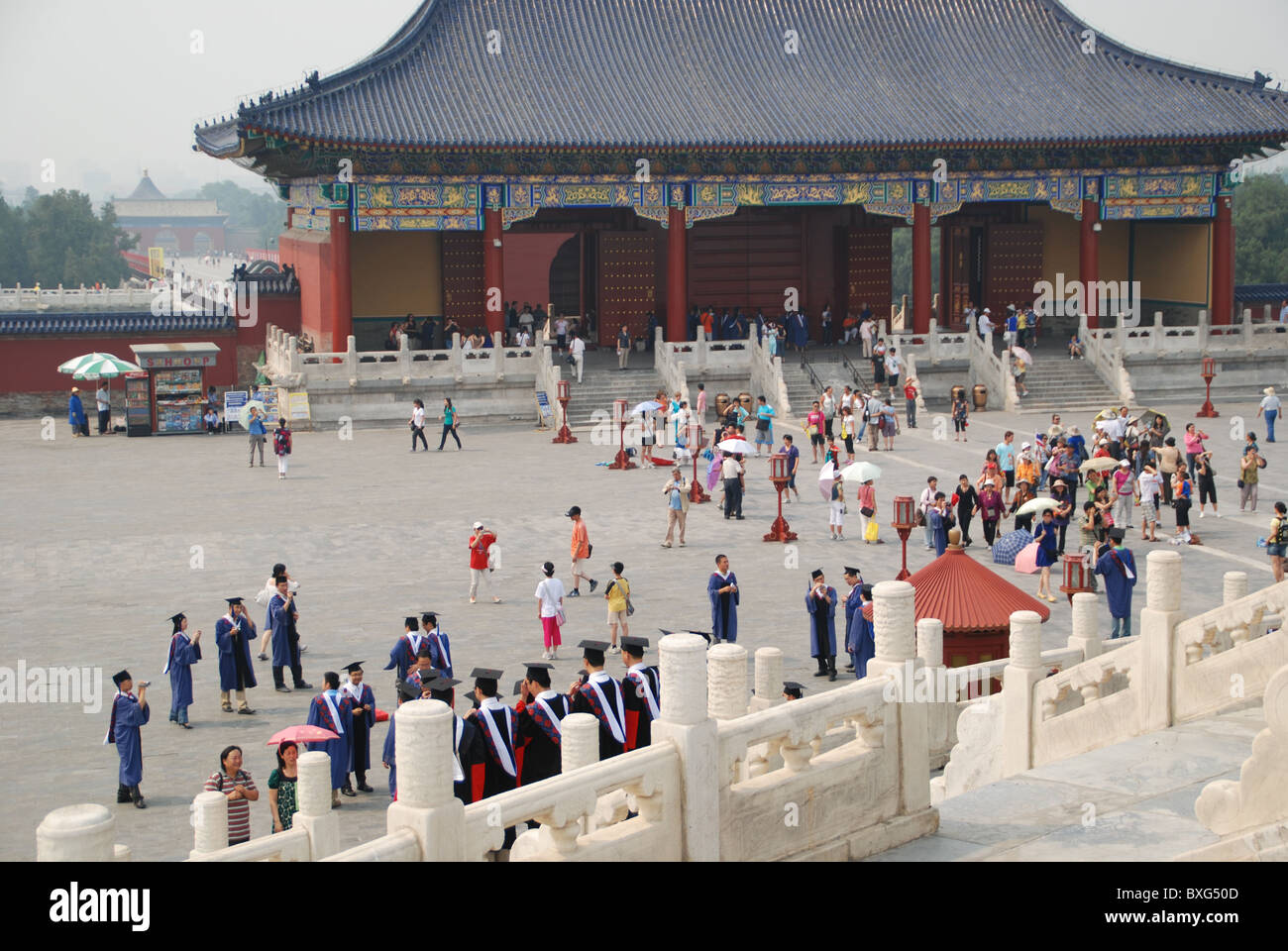 Temple of Heaven, Buildings and Architecture, Beijing, China Stock ...