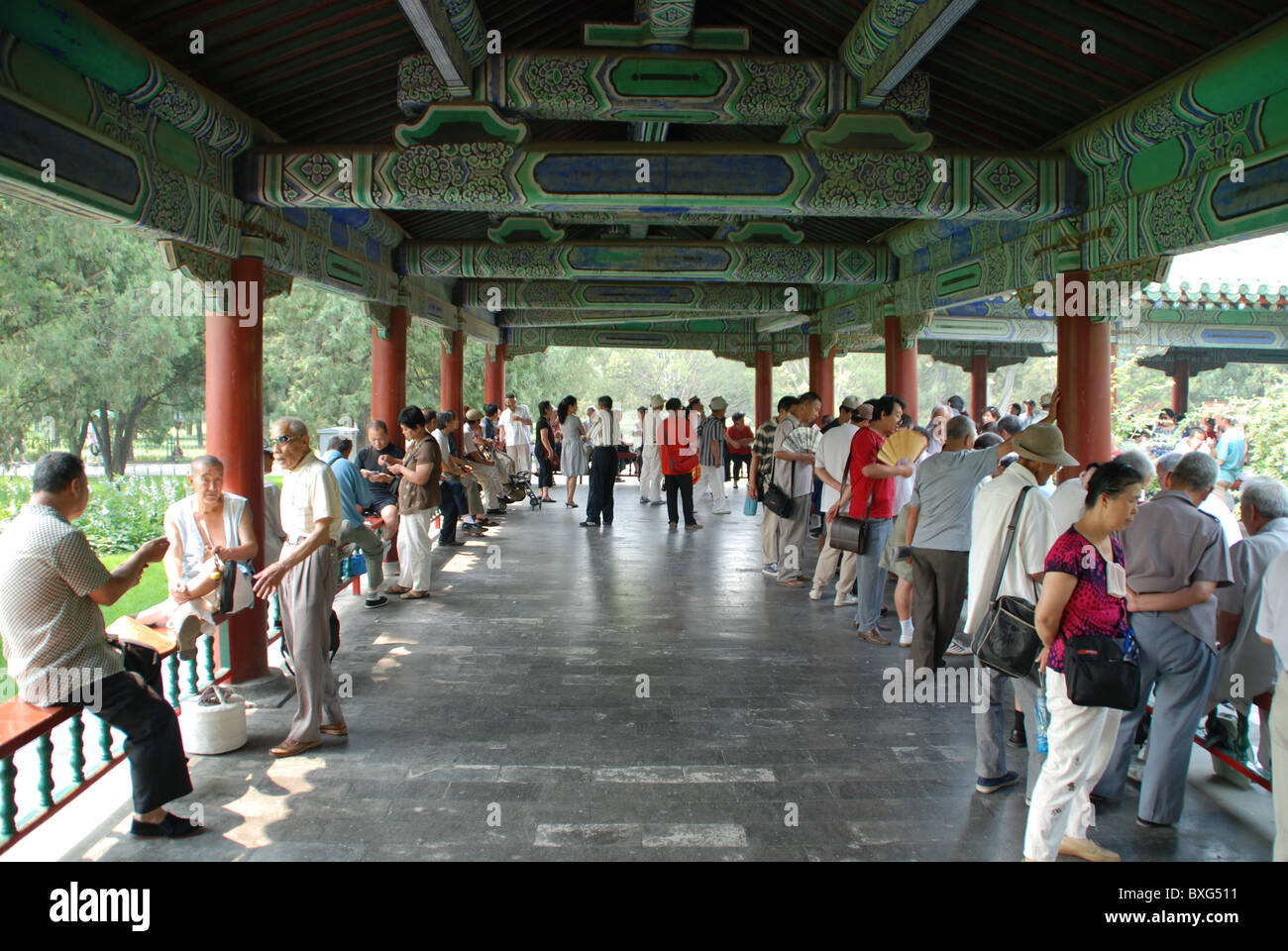 Morning gymnastics activities in hi-res stock photography and images ...