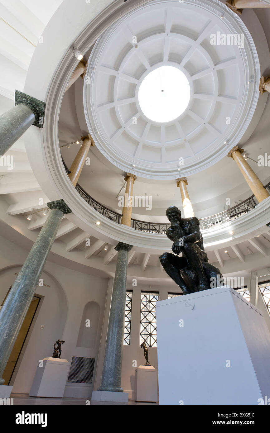 Rodin's The Thinker, Cantor Museum, Stanford (Palo Alto) California ...