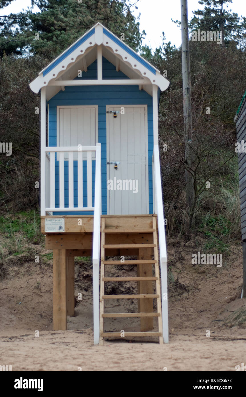 Image of Beach Hut Stock Photo - Alamy