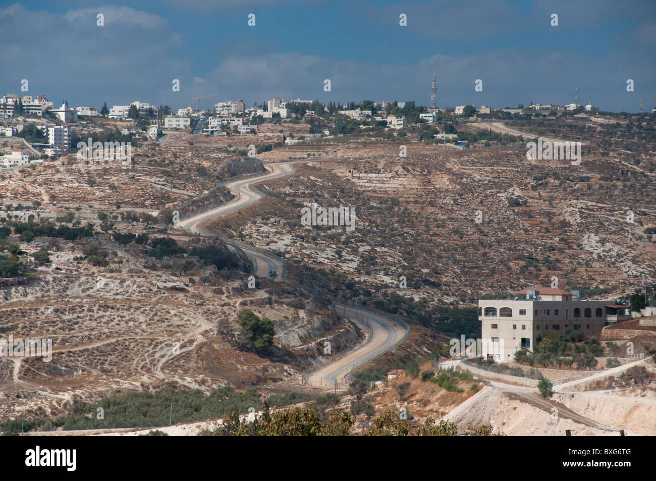 A view of the Bethlehem area Stock Photo - Alamy