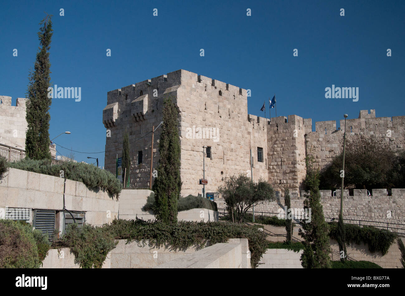 Walls of jerusalem hi-res stock photography and images - Alamy