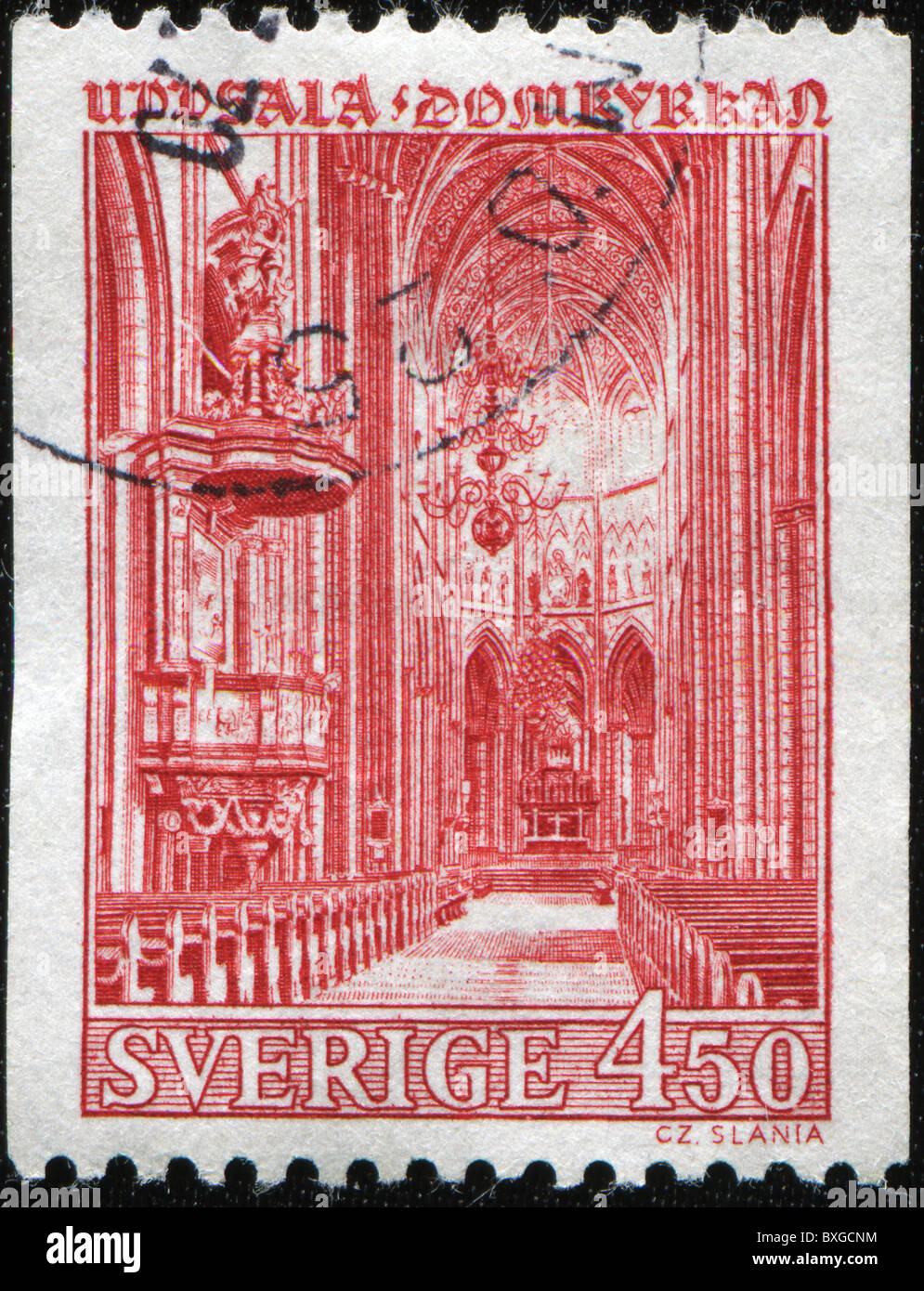 Sweden postage stamp hi-res stock photography and images - Alamy