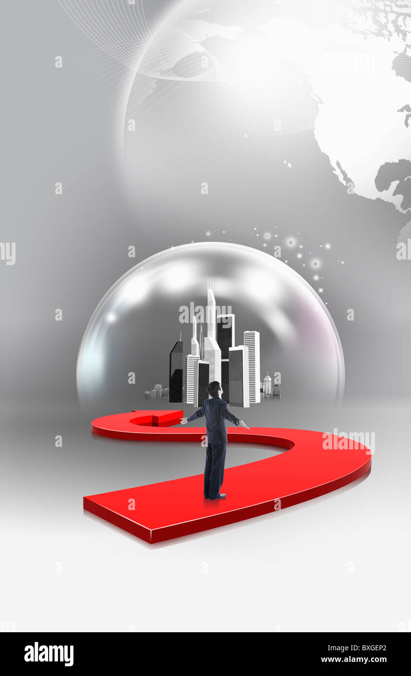 future-oriented business people Stock Photo - Alamy