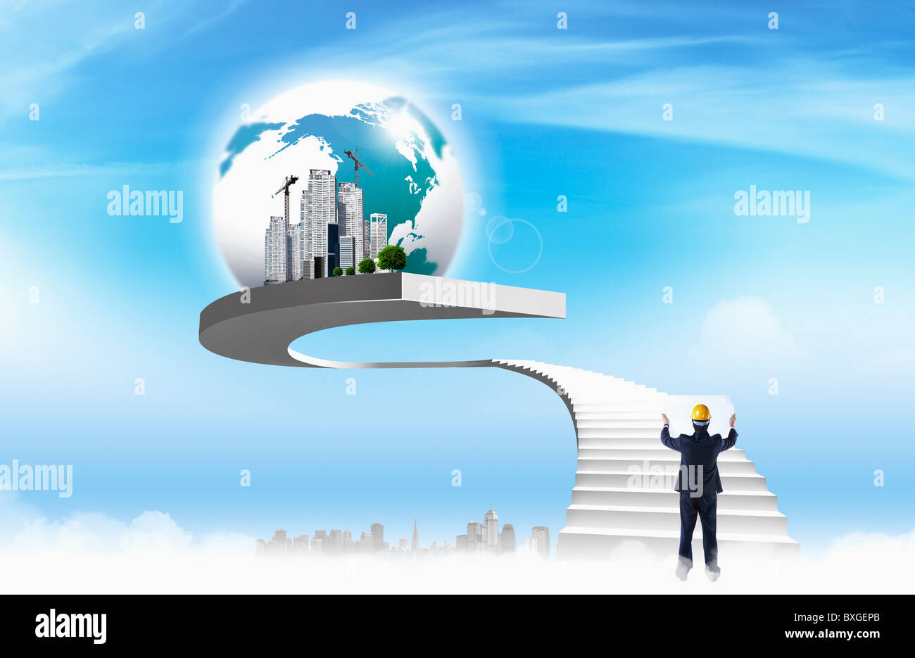 future-oriented business people Stock Photo - Alamy