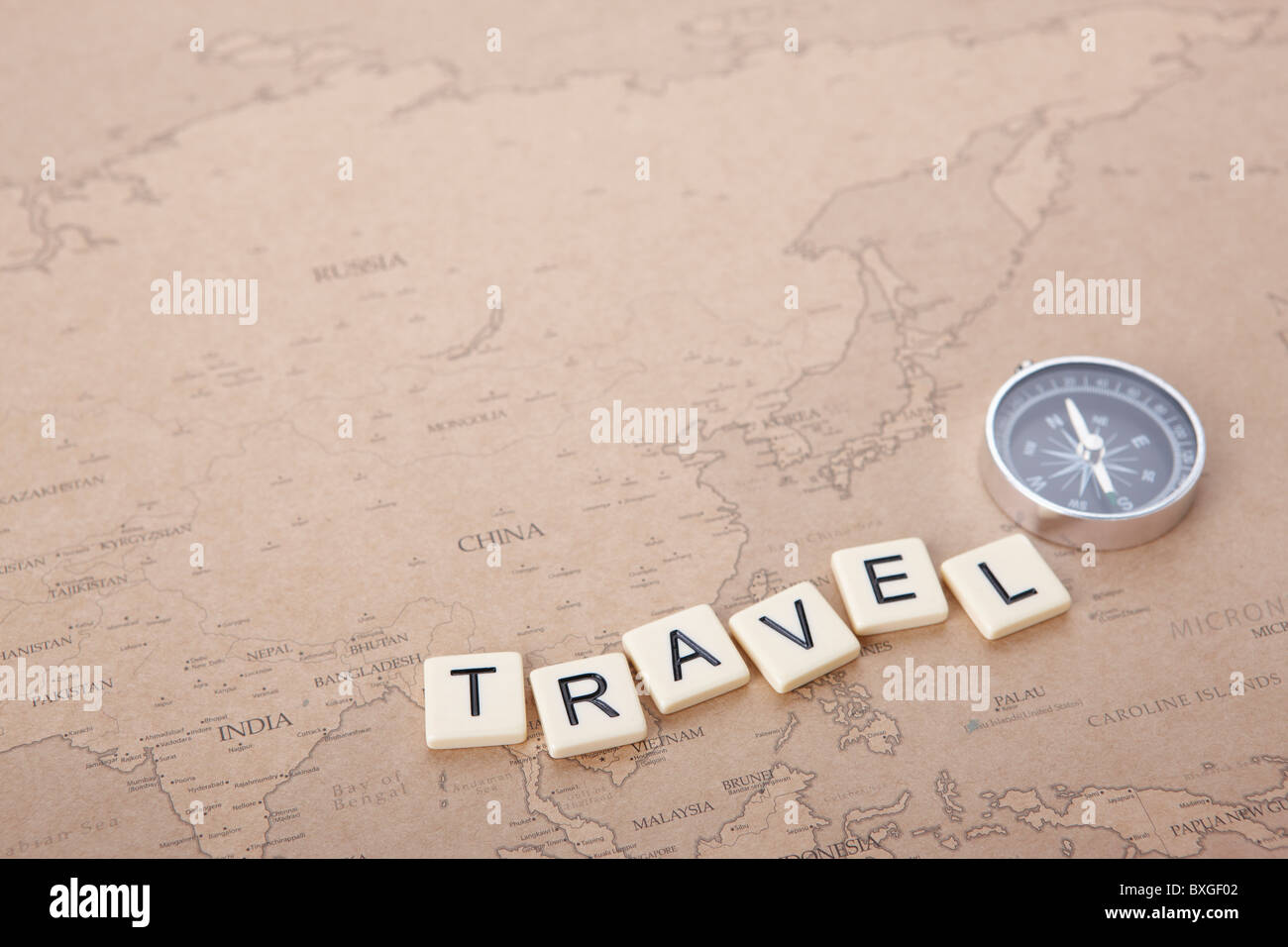 travel and world map Stock Photo - Alamy