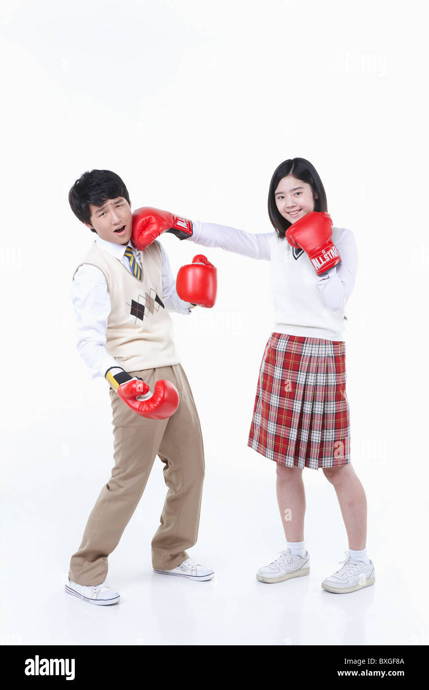 Two korean boys Cut Out Stock Images & Pictures - Alamy