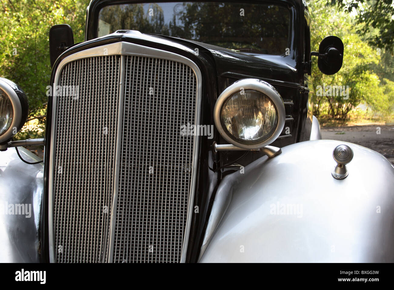 close up of classic german car (second world war period Stock Photo - Alamy
