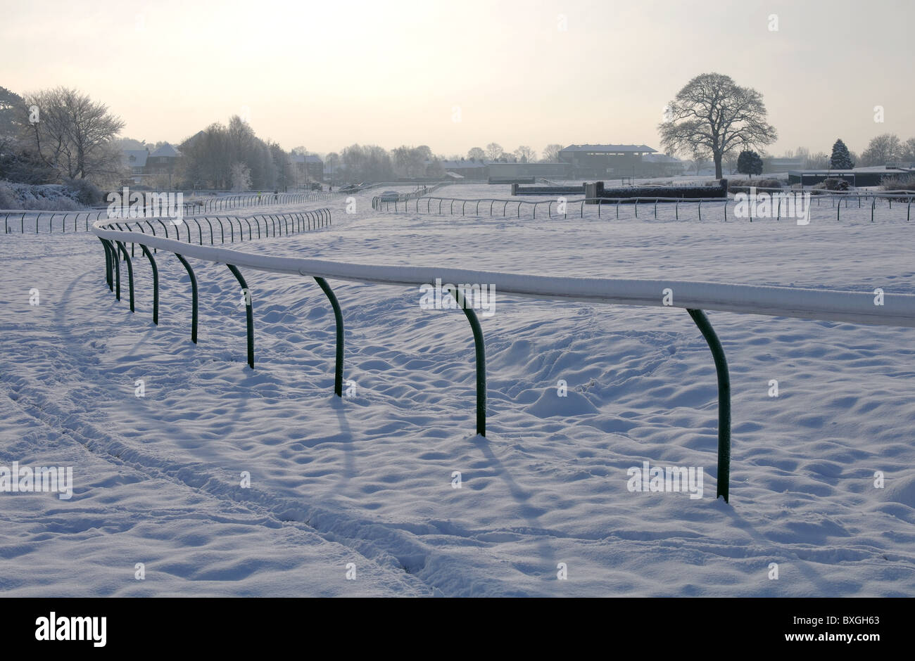 Great snow racecourse hi-res stock photography and images - Alamy
