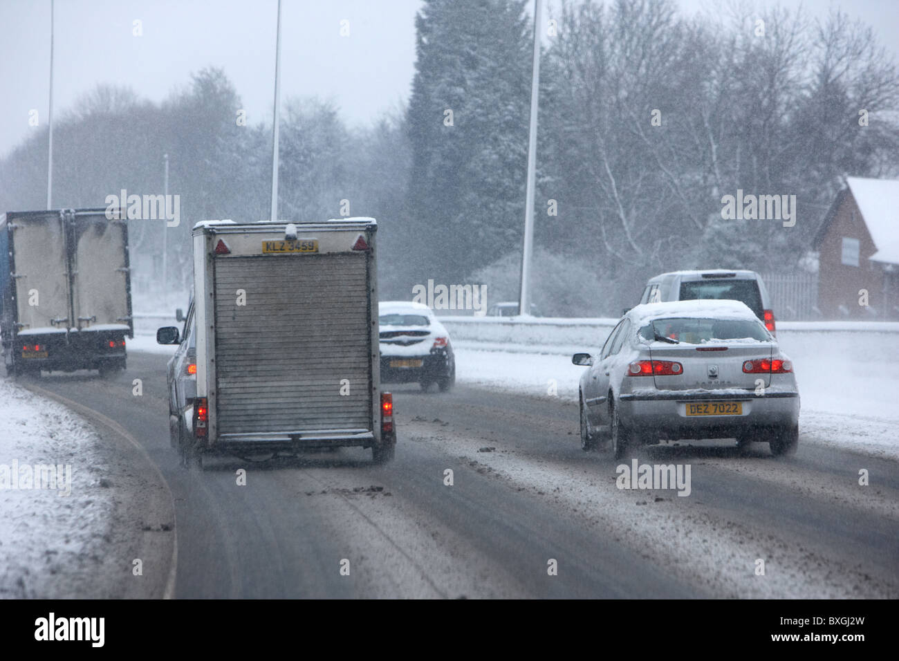 Car trailers hi-res stock photography and images - Alamy
