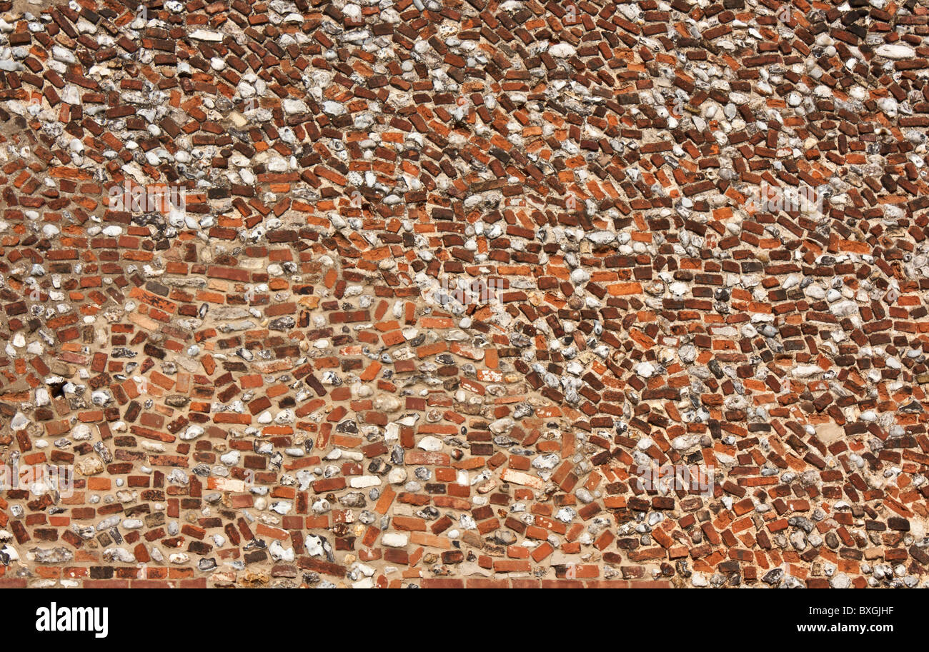 Randomly laid brick wall Stock Photo - Alamy