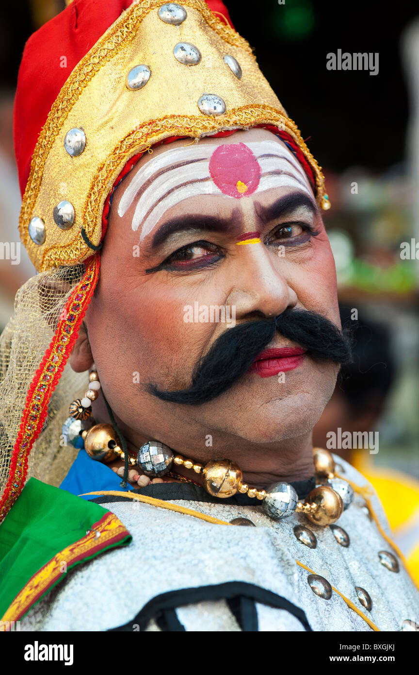 Indian street performer hi-res stock photography and images - Alamy